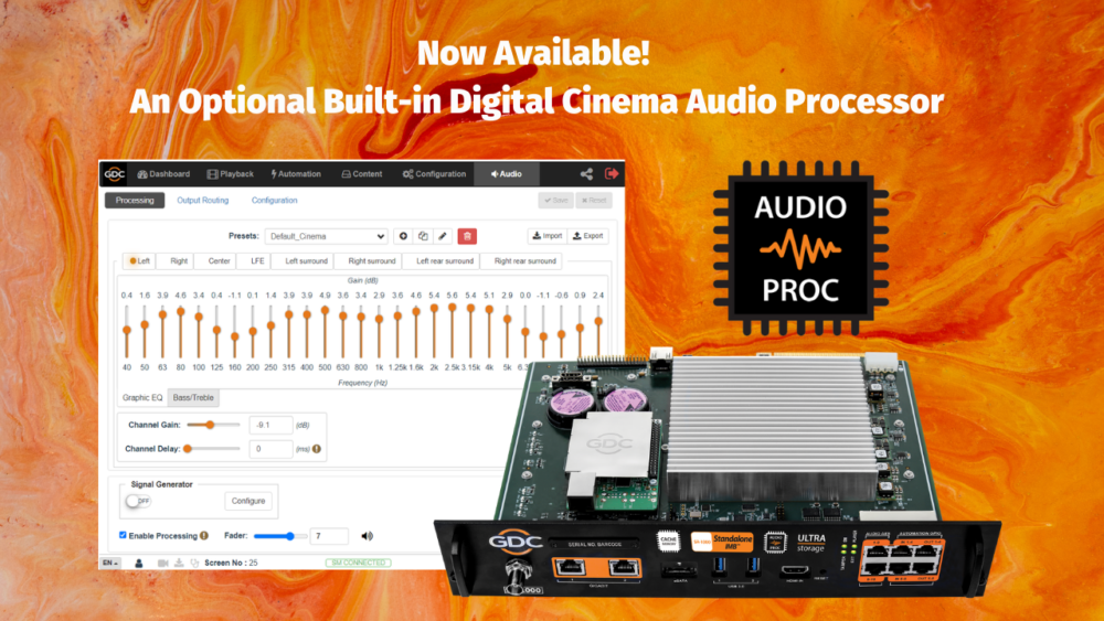 GDC SR-1000 IMB Redefines Audio Processing | GDC Technology