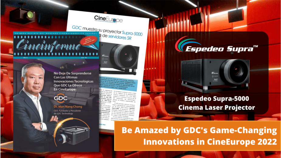 Be Amazed by GDC's Latest Game-Changing Innovations in CineEurope | GDC ...