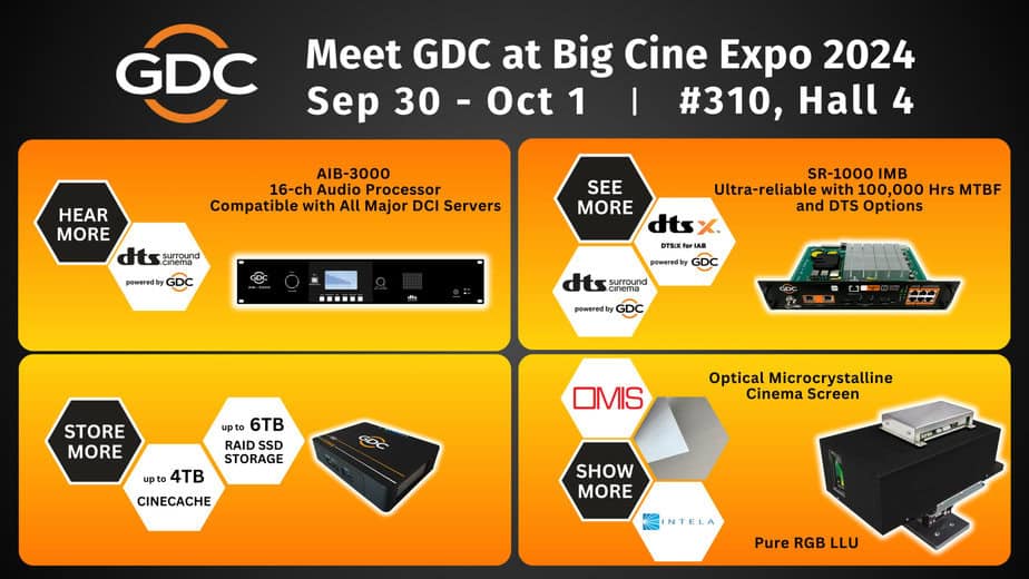 Meet GDC at Big Cine Expo 2024 | GDC Technology
