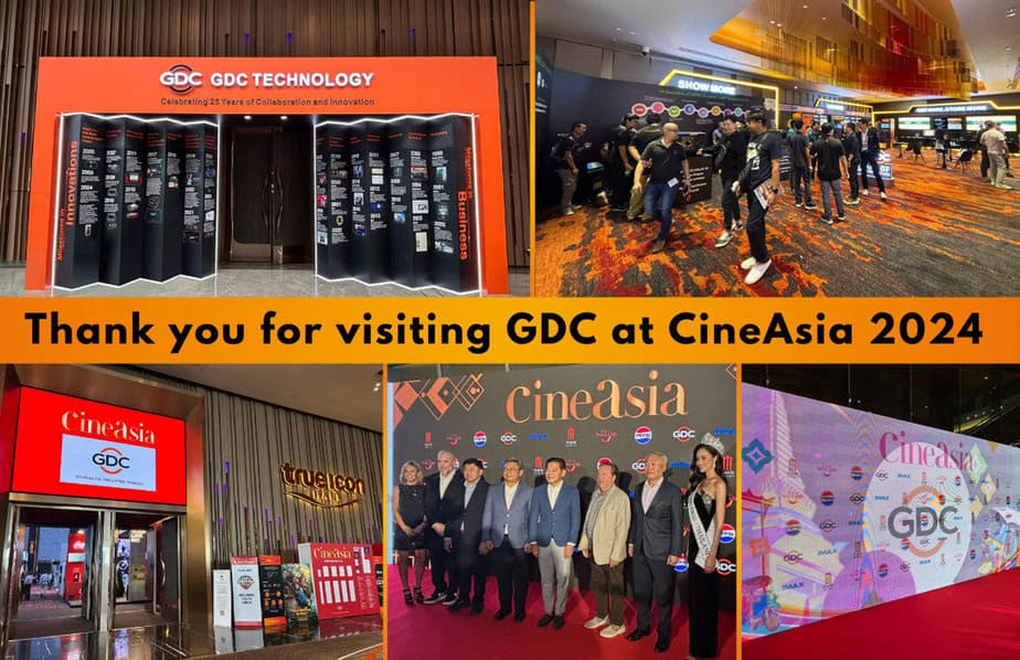 Thank you for visiting GDC at CineAsia 2024 | GDC Technology