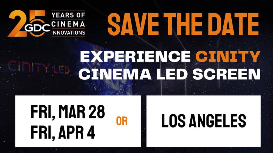GDC Cinema Tour RSVP | GDC Technology
