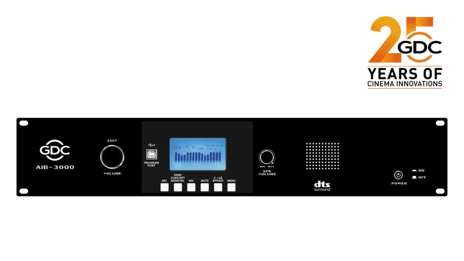 GDC AIB-3000 Transforms Cinema Audio and Gains Global Trusted Across ...